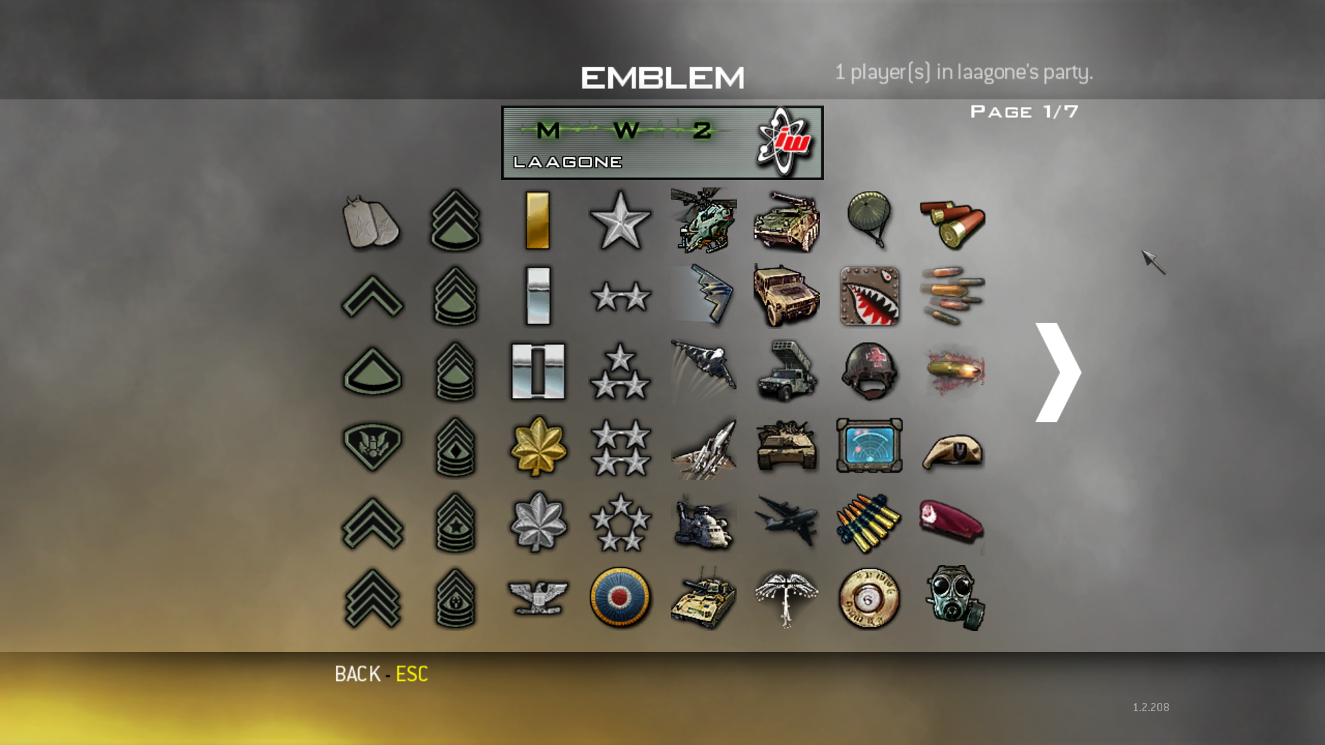 Image Emblem Screen Page 1 Mw2 Png Call Of Duty Wiki Fandom