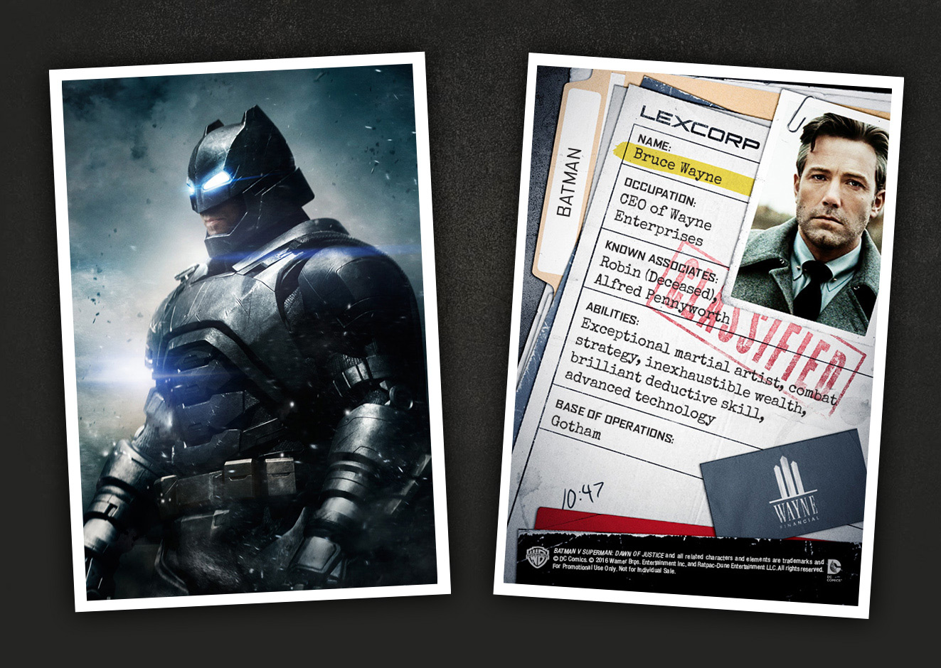 Image - LexCorp promo - Batman file.png | DC Extended Universe Wiki ... Image - LexCorp promo - Batman file.png | DC Extended Universe Wiki ...