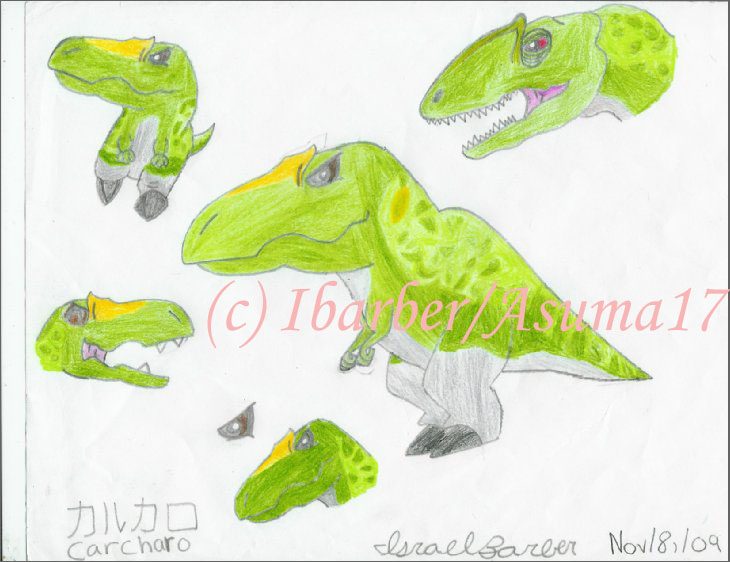 Carcharodontosaurus Dinosaur King Fandom Powered By Wikia