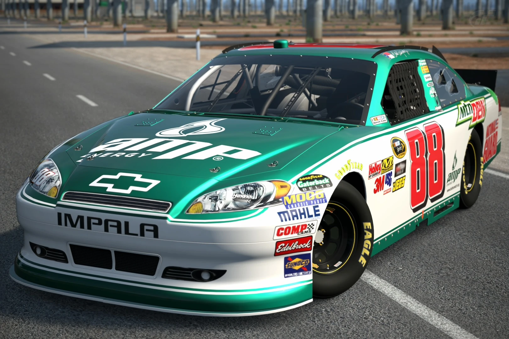 2011 Dale Earnhardt Jr. ♯88 AMP Energy/National Guard CHEVROLET IMPALA '11 | Gran Turismo Wiki ...
