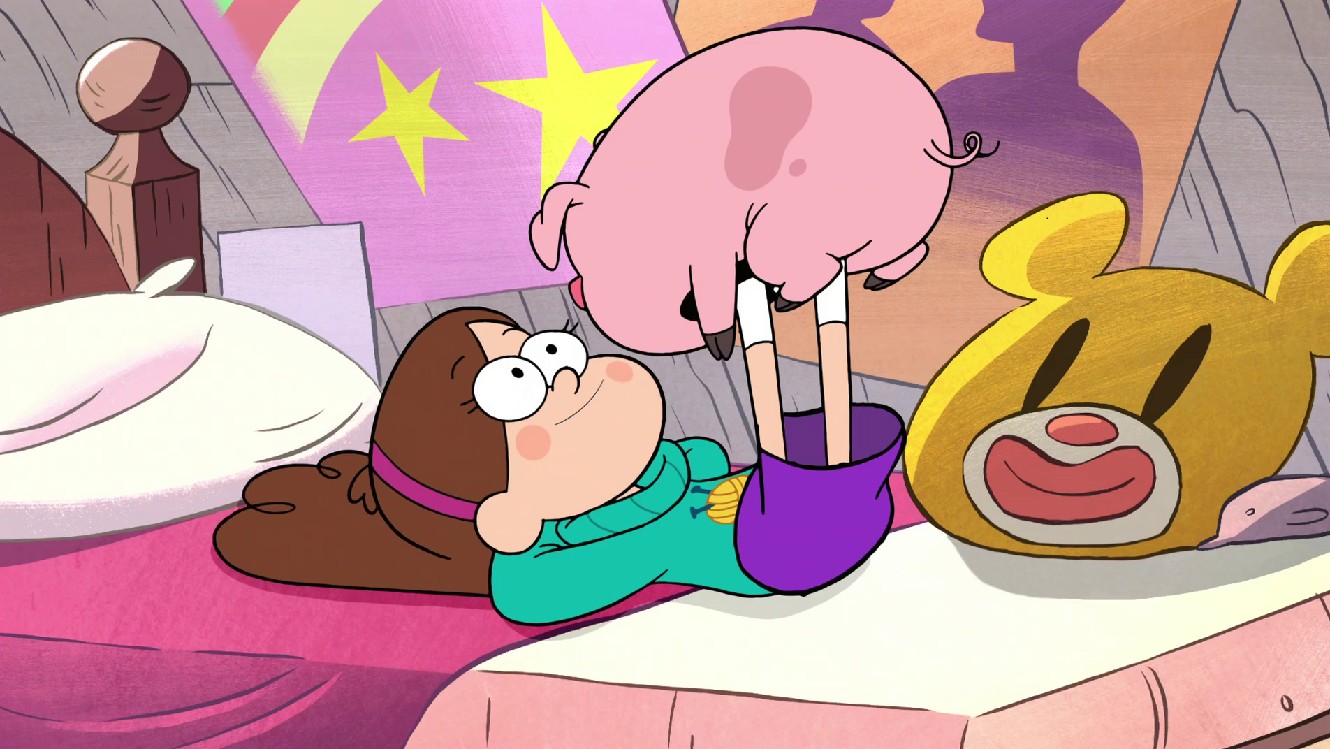 Image S1e14 Mabel Lifts Waddles With Her Feetpng Gravity Falls Wiki Fandom Powered By Wikia 