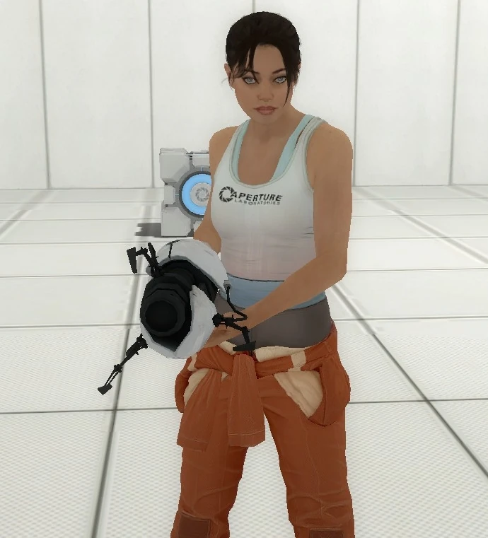 Dressed up as Chell for MSP comicon : r/Portal