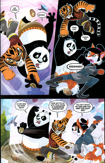 Image Po Tigress Vs Meipng Kung Fu Panda Wiki Fandom Powered By Wikia