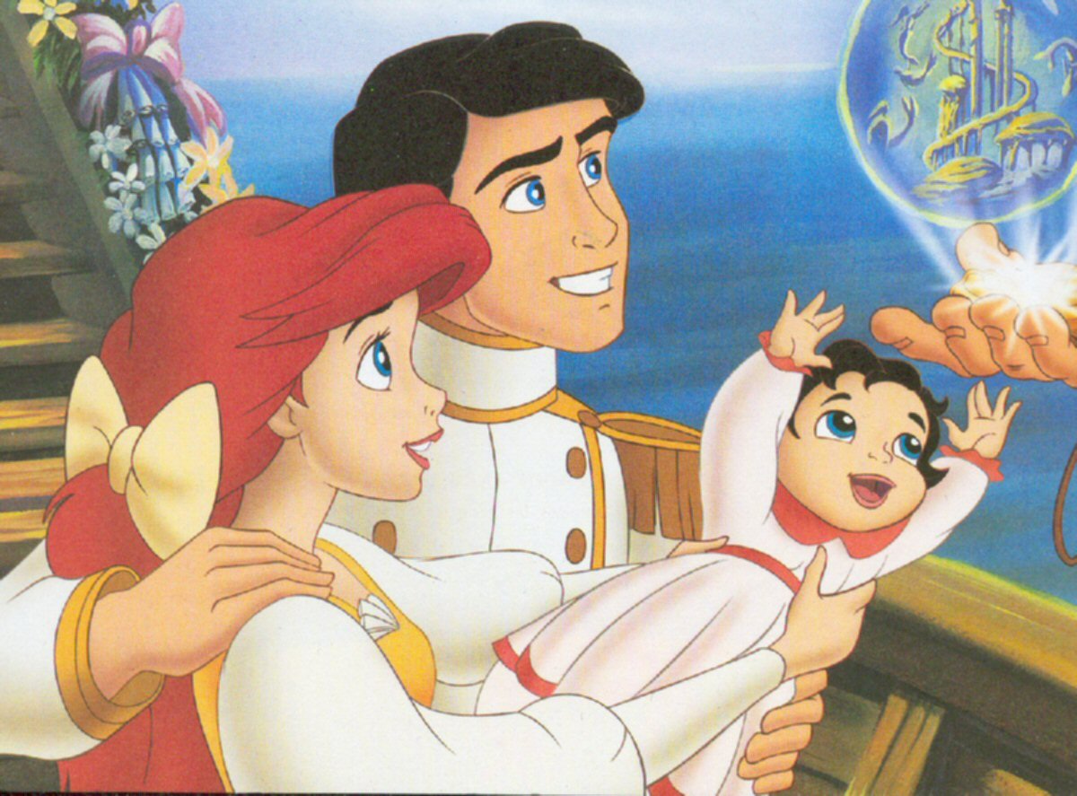Image Ariel Eric And Melody The Little Mermaid Fandom Powered By Wikia