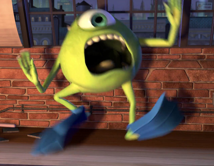 Image - Mike Wazowski screaming comically.png | Heroes Wiki | FANDOM ... Image - Mike Wazowski screaming comically.png | Heroes Wiki | FANDOM ...