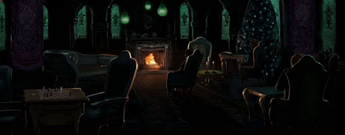 The Slytherin Common Room | Pottermore Wiki | FANDOM powered by Wikia The Slytherin Common Room | Pottermore Wiki | FANDOM powered by Wikia