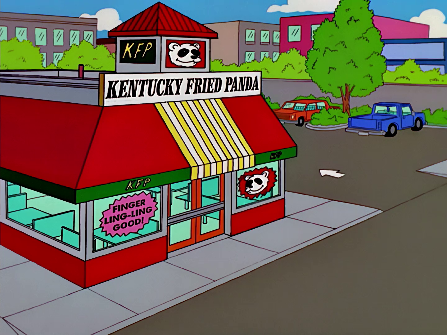 Kentucky Fried Panda Simpsons Wiki Fandom Powered By Wikia