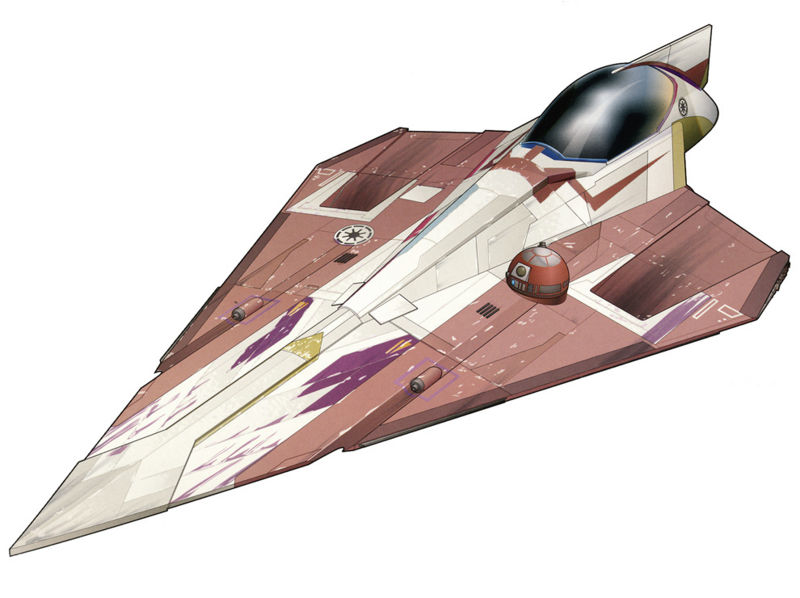 Delta-7 Aethersprite-class Light Interceptor | Star Wars: Exodus Visual ... Delta-7 Aethersprite-class Light Interceptor | Star Wars: Exodus Visual ...