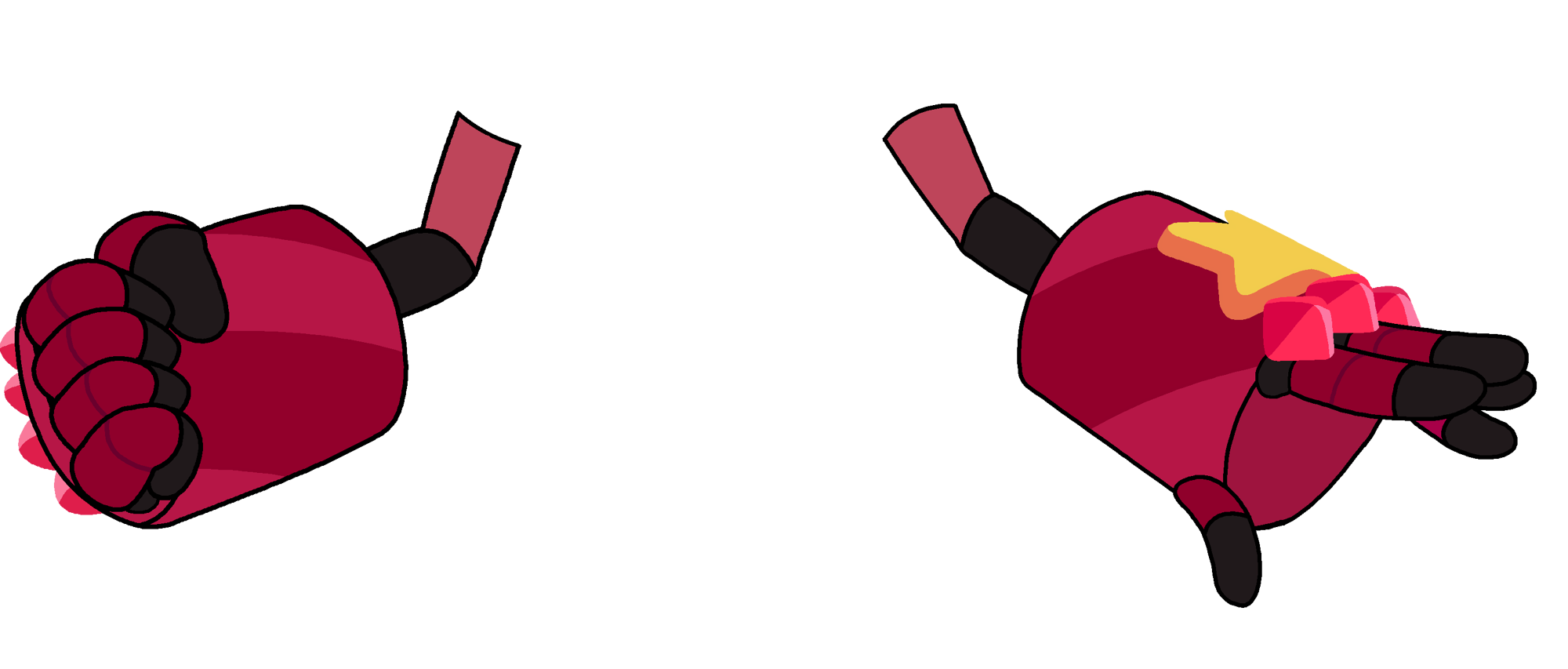 Image - Garnet debut gauntlets.png | Steven Universe Wiki | FANDOM powered by Wikia