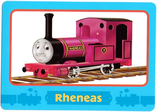 Image - RheneasTradingCard.png | Thomas the Tank Engine Wikia | Fandom powered by Wikia