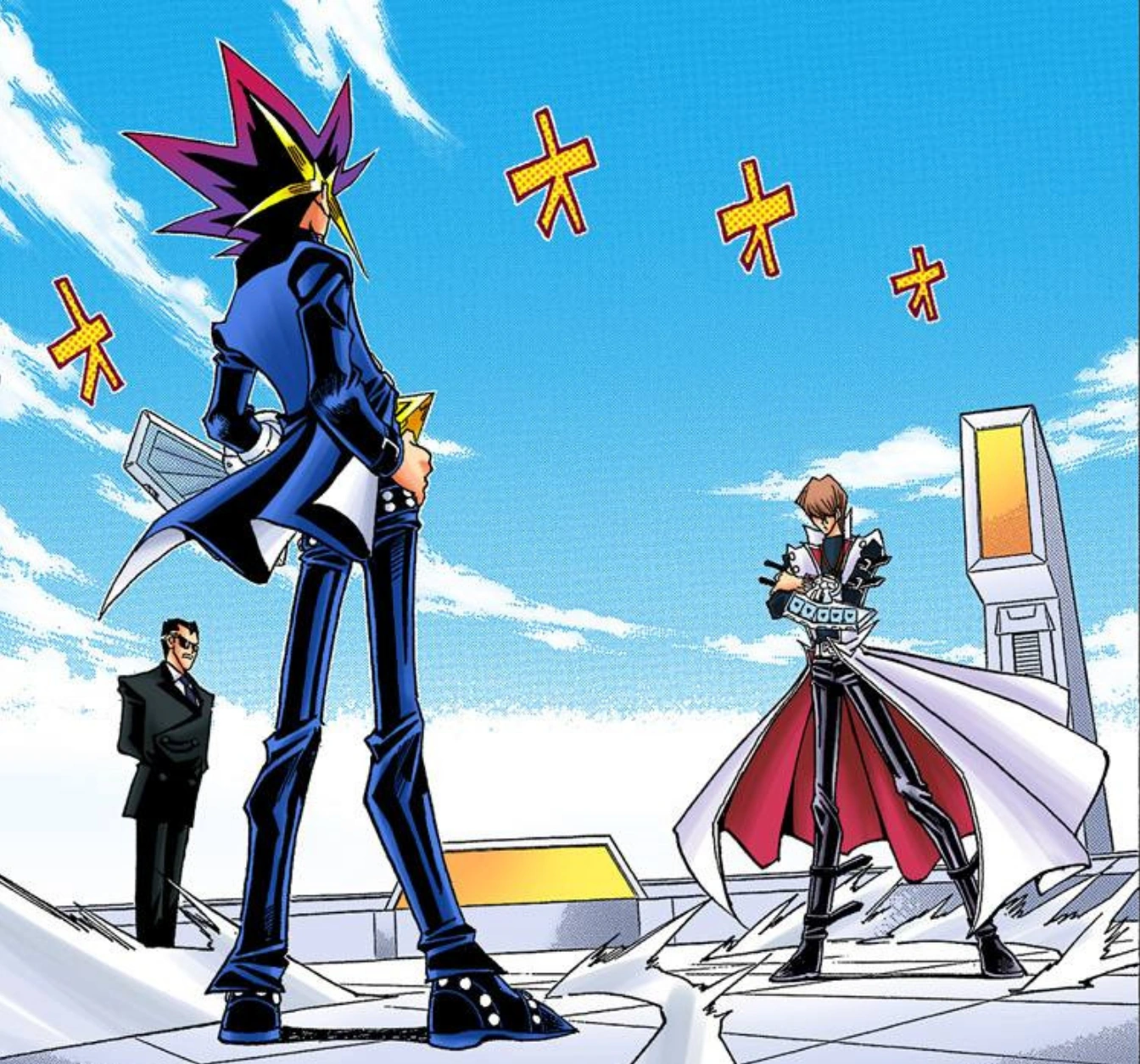 Dark Yugi and Seto Kaiba's Battle City Duel (manga) | Yu-Gi-Oh! | FANDOM powered by Wikia