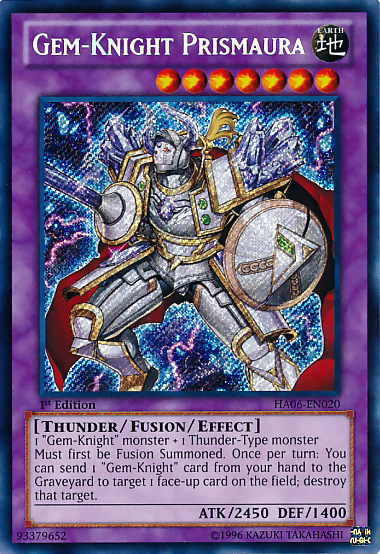 Gem-Knight Prismaura | Yu-Gi-Oh! | FANDOM powered by Wikia