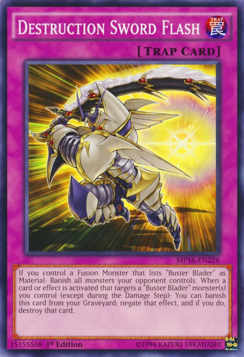 Destruction Sword Flash | Yu-Gi-Oh! | FANDOM powered by Wikia