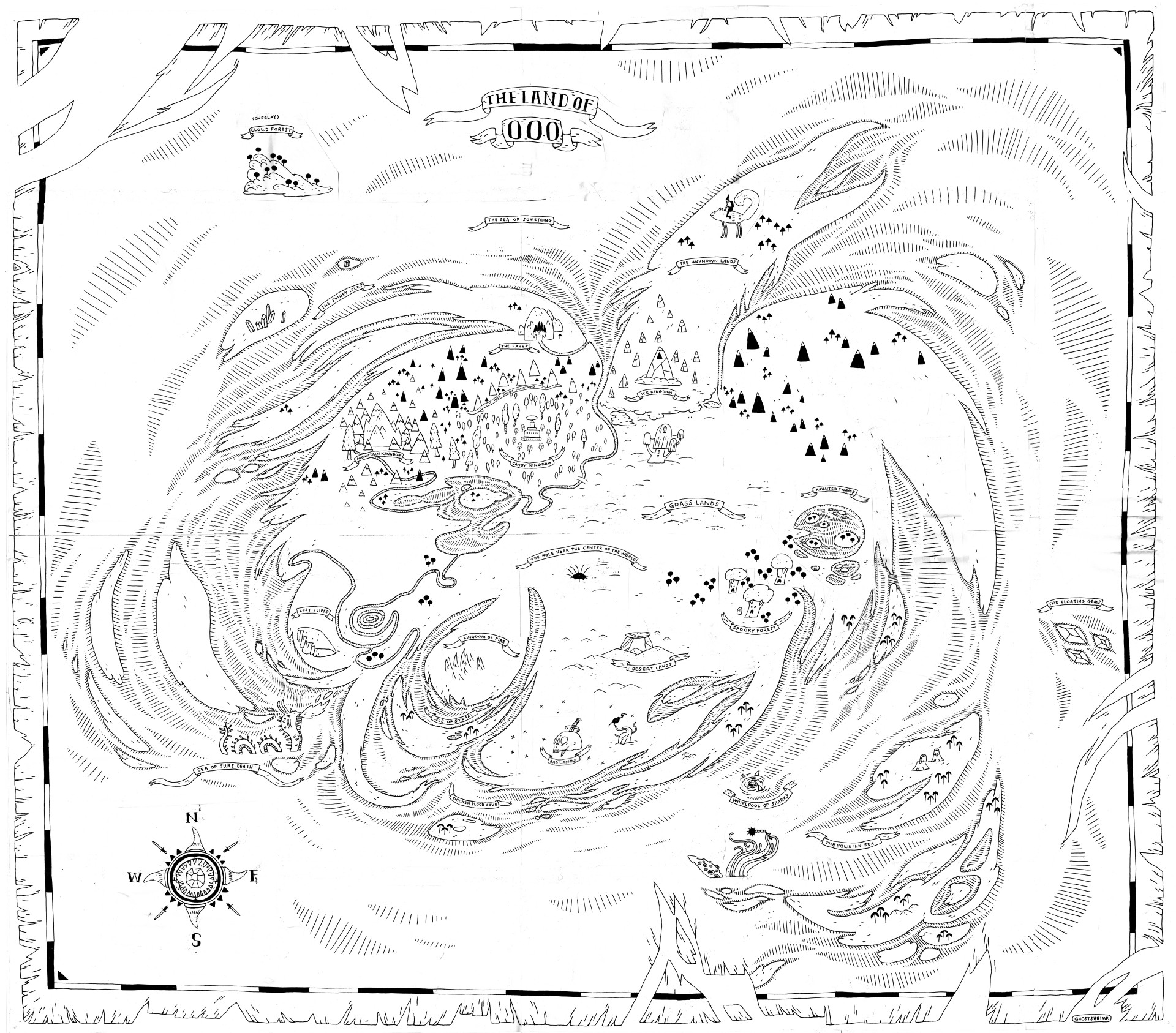 Forumland Of Ooo Map Adventure Time Wiki Fandom Powered By Wikia