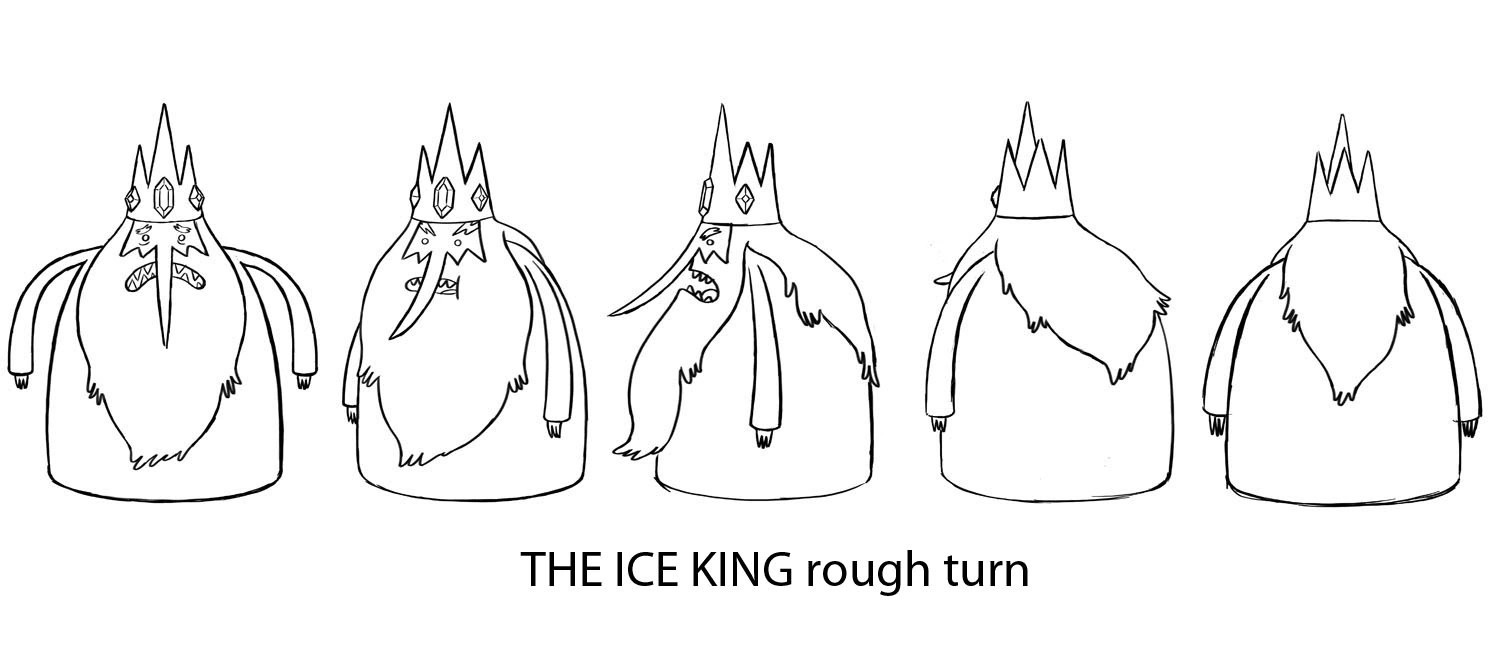 Image - Modelsheet icekingroughturn.png | Adventure Time Wiki | Fandom ...