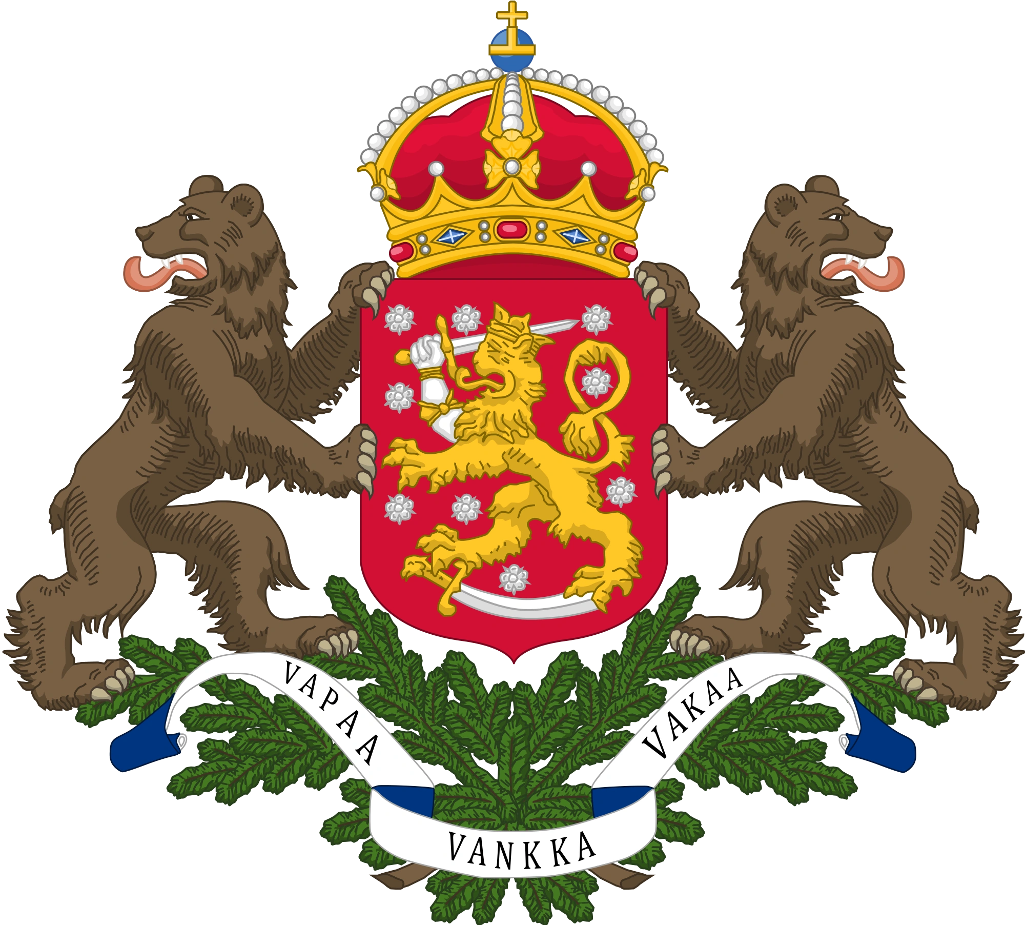 Imagen - Finland Greater Coat of Arms.png | Historia Alternativa ...