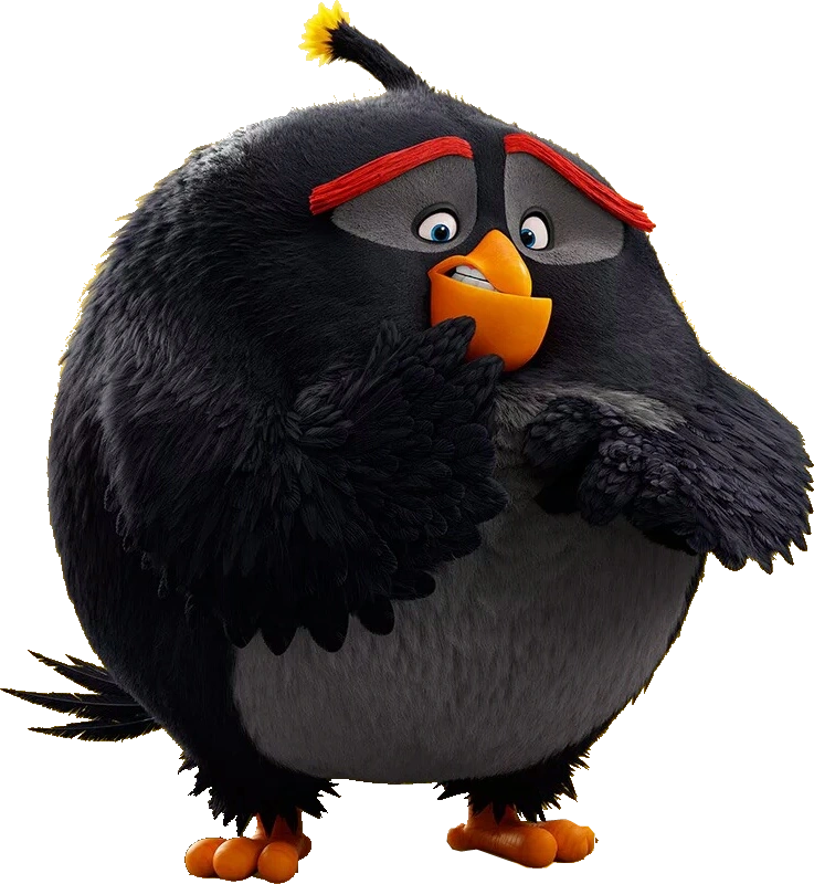 Image - ABMovie Bomb Scared.png | Angry Birds Wiki | FANDOM powered by ...