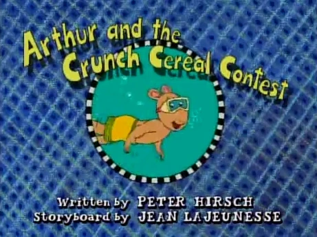 Arthur and the Crunch Cereal Contest (episode) | Arthur Wiki | FANDOM ...
