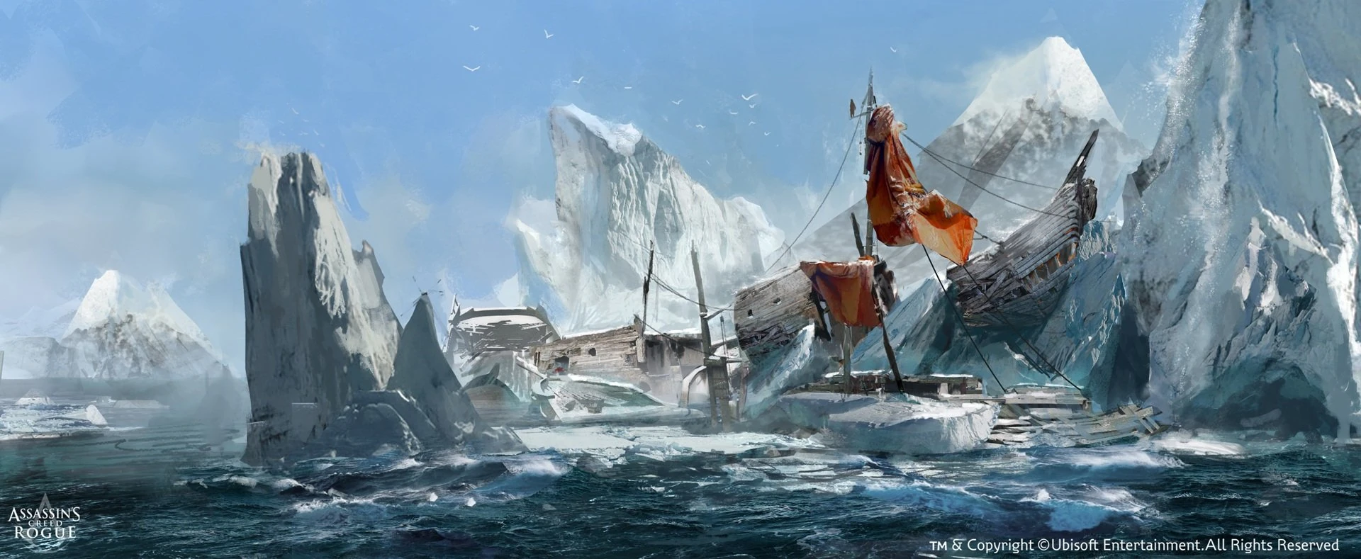 Image - ACRG Frozen Shipwreck - Concept Art.jpg | Assassin's Creed Wiki ...