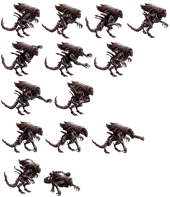 Image - AlienQueenSprites.gif | Xenopedia | Fandom powered by Wikia