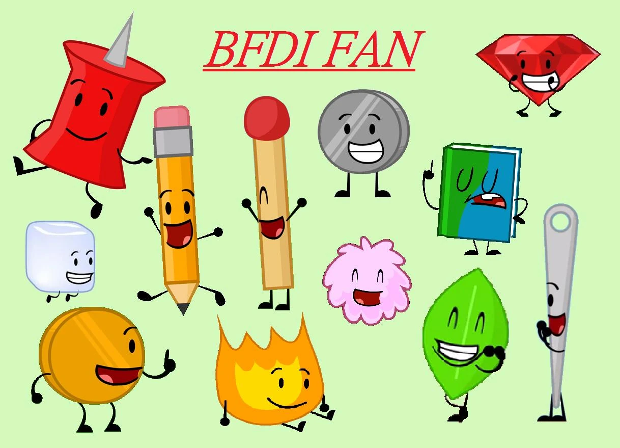Image - BFDI Fan-Art.jpg | Battle for Dream Island Wiki | Fandom ...