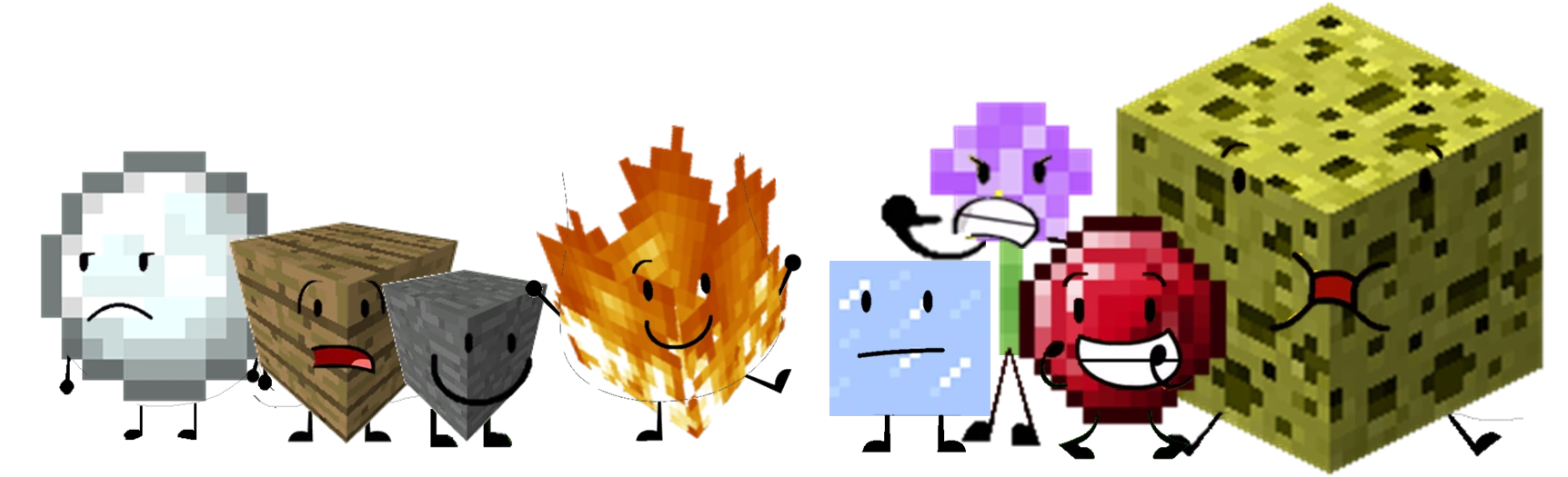 Image - Bfdi Minecraft.png | Battle for Dream Island Wiki | FANDOM ...