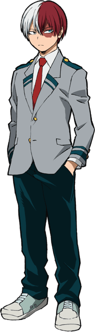 Imagem - Shouto Todoroki Full Body Uniform.png | Wikia Boku no Hero ...