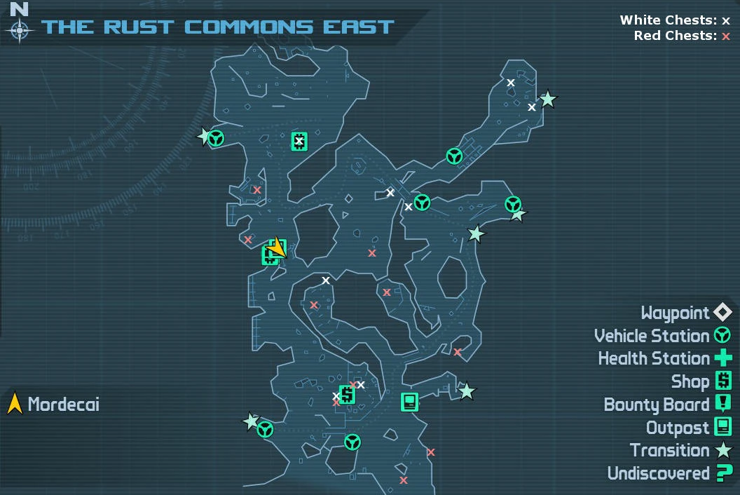 Image - Rust Commons East Chest Map.jpg | Borderlands Wiki | Fandom ...