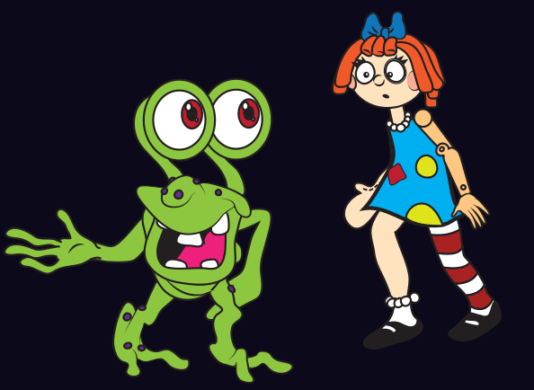 Image - Fan-made-bumpy-and-molly-animated-style.gif | Bump in the Night ...
