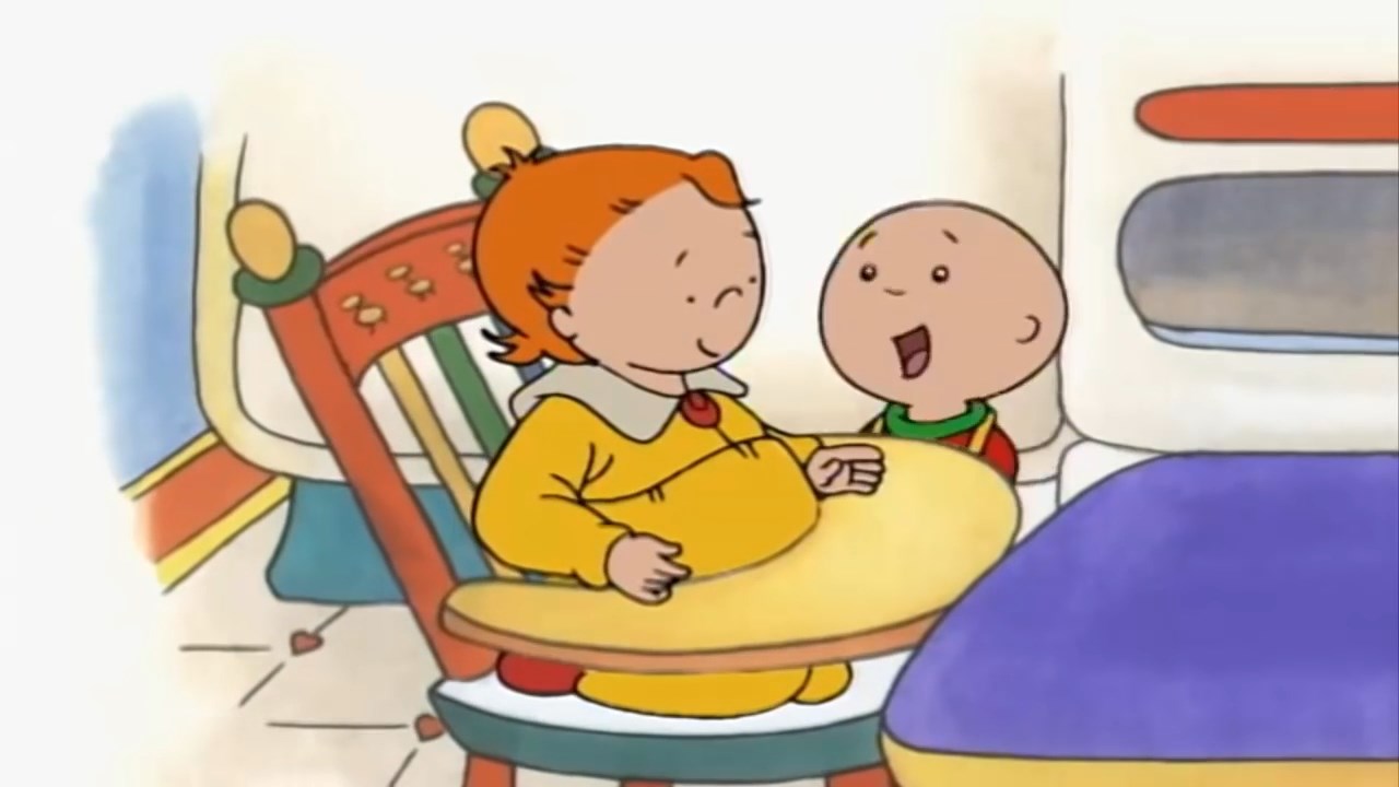 Image Younger Rosie Highchair Caillou Wiki Fandom Powered By Wikia