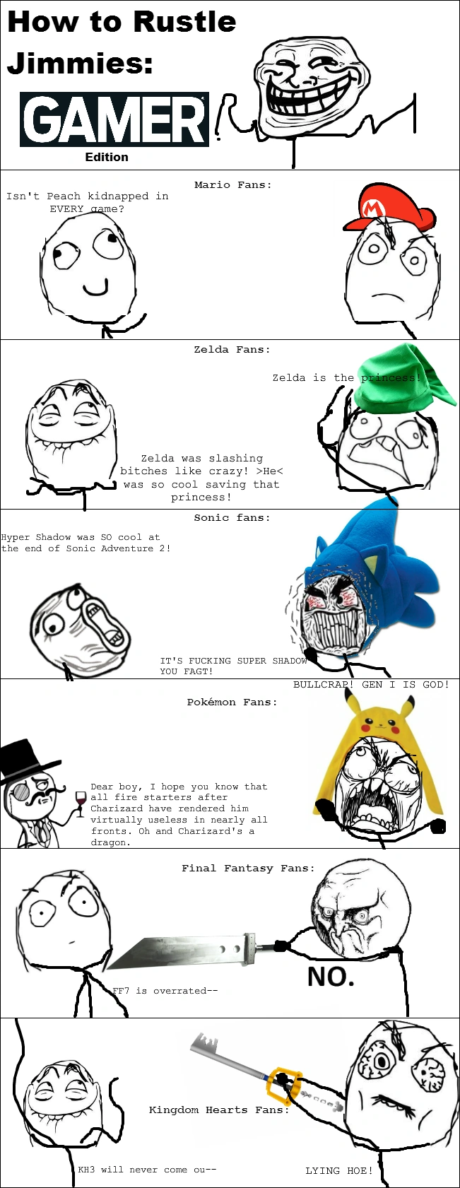 Rage Comics Sonic