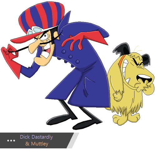 Dick Dastardly & Muttley | Chronicles of Illusion Wiki | Fandom powered ...