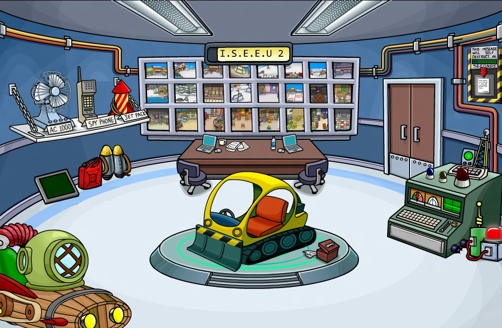 User blog:SandorL/New Club Penguin Rooms Ep 13 (Gadget Room) | Club ...