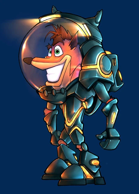 Crash Bandicoot Twinsanity Concept Art