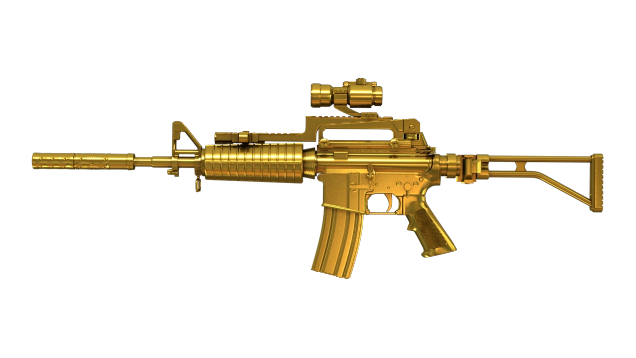 Image - M4A1-Custom Ultimate Gold.png | Crossfire Wiki | FANDOM powered ...