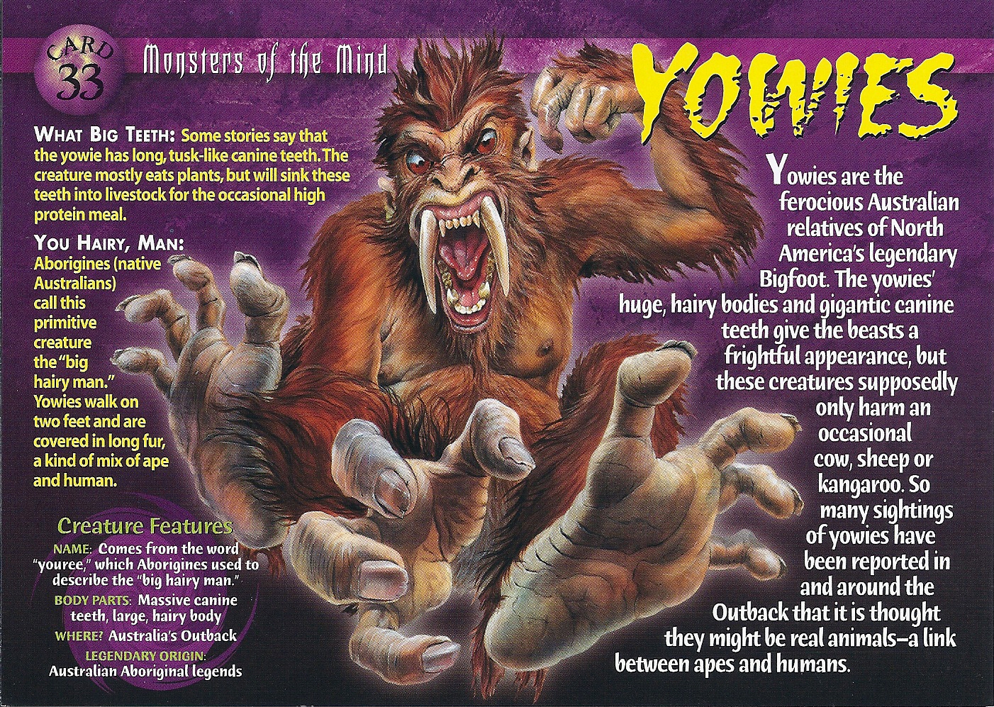 Yowie Cryptid Wiki Fandom Powered By Wikia