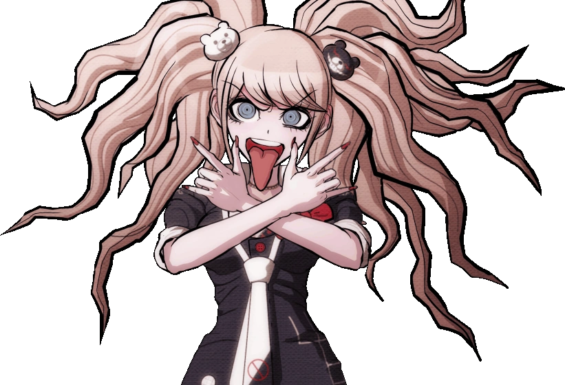 Image - Junko Enoshima Halfbody Sprite (3).png | Danganronpa Wiki ...