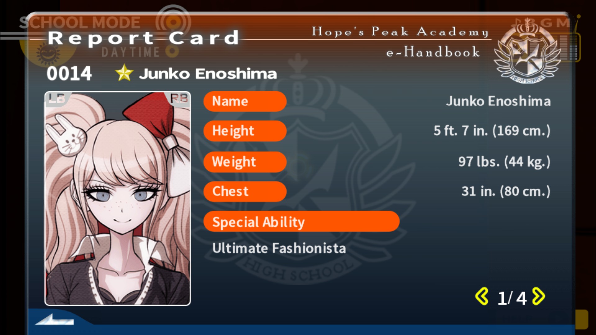 Free Time Eventsjunko Enoshima Danganronpa Wiki Fandom Powered By