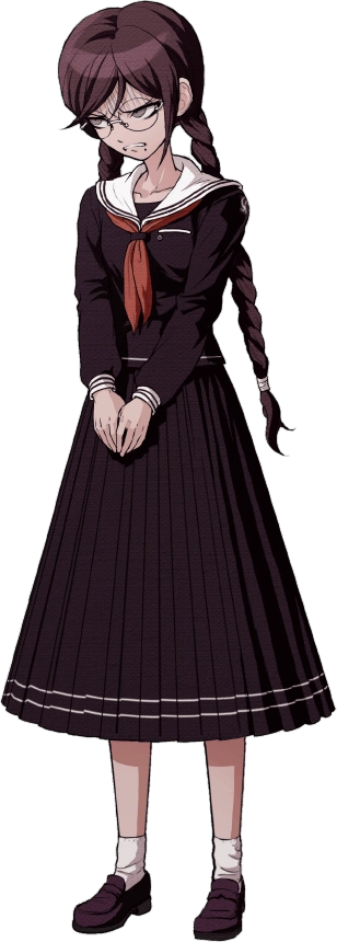 Image - Danganronpa 1 Toko Touko Fukawa Fullbody Sprite 04.png ...