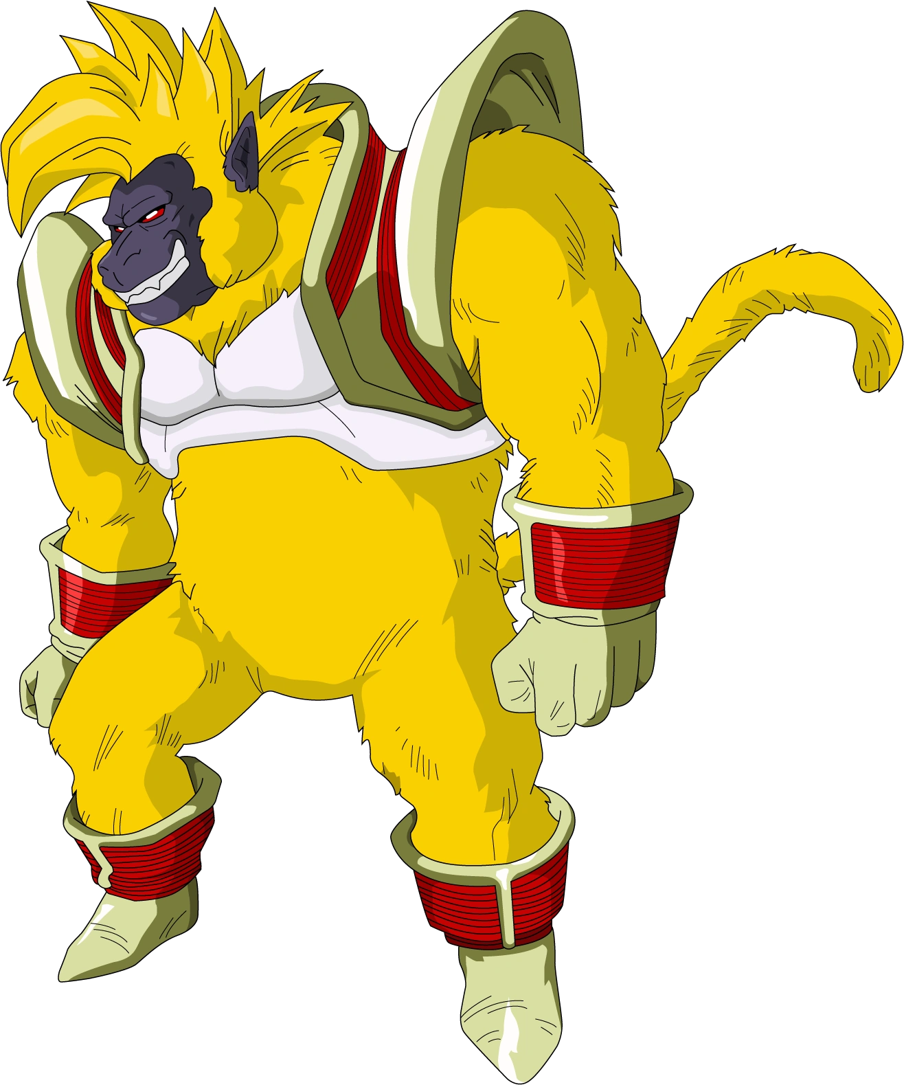 Image - Golden Great Ape Baby.png | Dragon Ball Power Levels Wiki ...