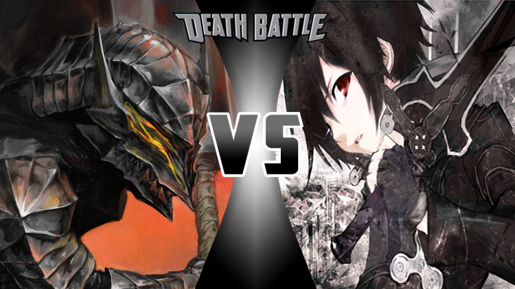 Guts Vs Kirito Death Battle Fanon Wiki Fandom Powered By Wikia