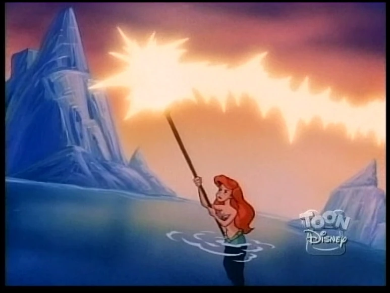 Image - Ariel powers up the trident.jpg | Disney Wiki | Fandom powered ...
