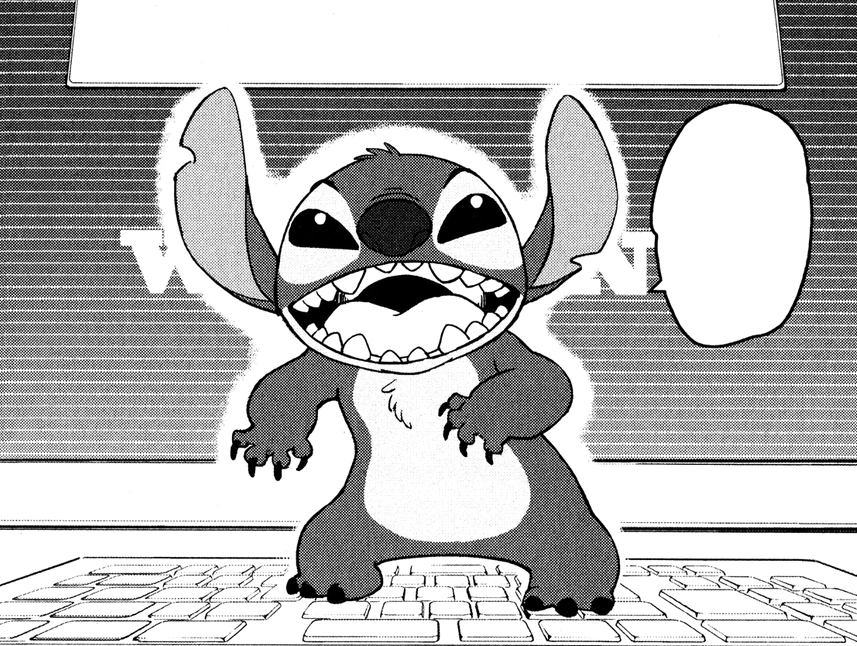 Image - Stitch KHII Manga.png | Disney Wiki | FANDOM powered by Wikia