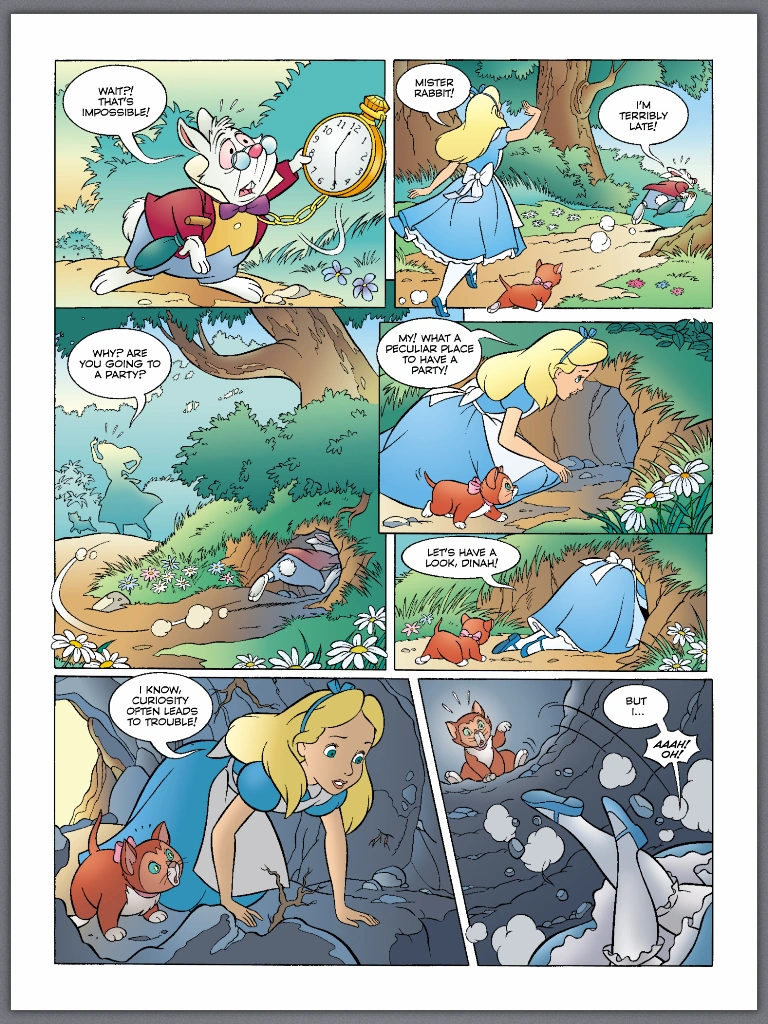Image - Alice in Wonderland comic story page.png | Disney Wiki | Fandom ...