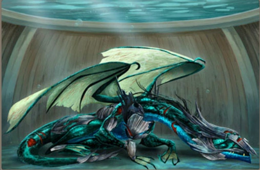 Image - Injured Water Dragon.png | Dragons Of Atlantis Wiki | Fandom ...