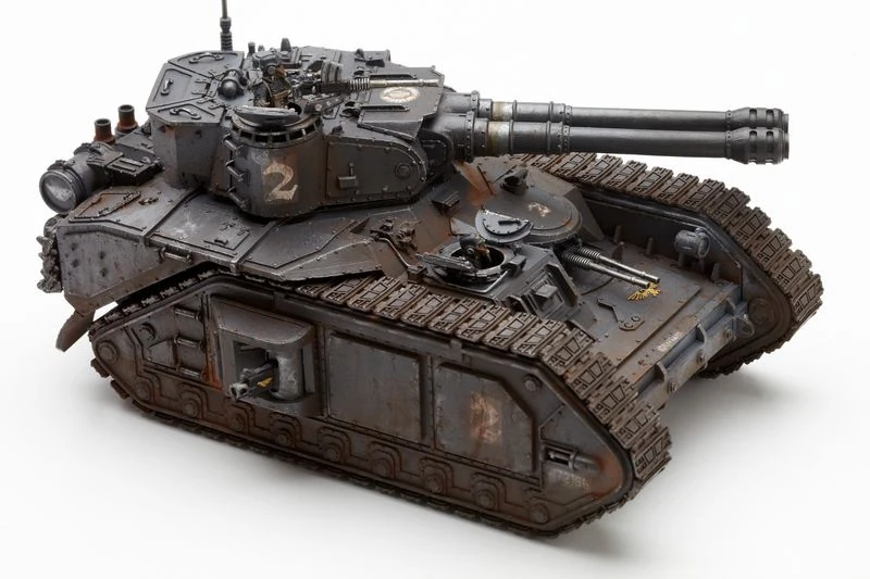 Archivo:Tanque macharius con cañones vanquisher.jpg | Wikihammer 40k ...