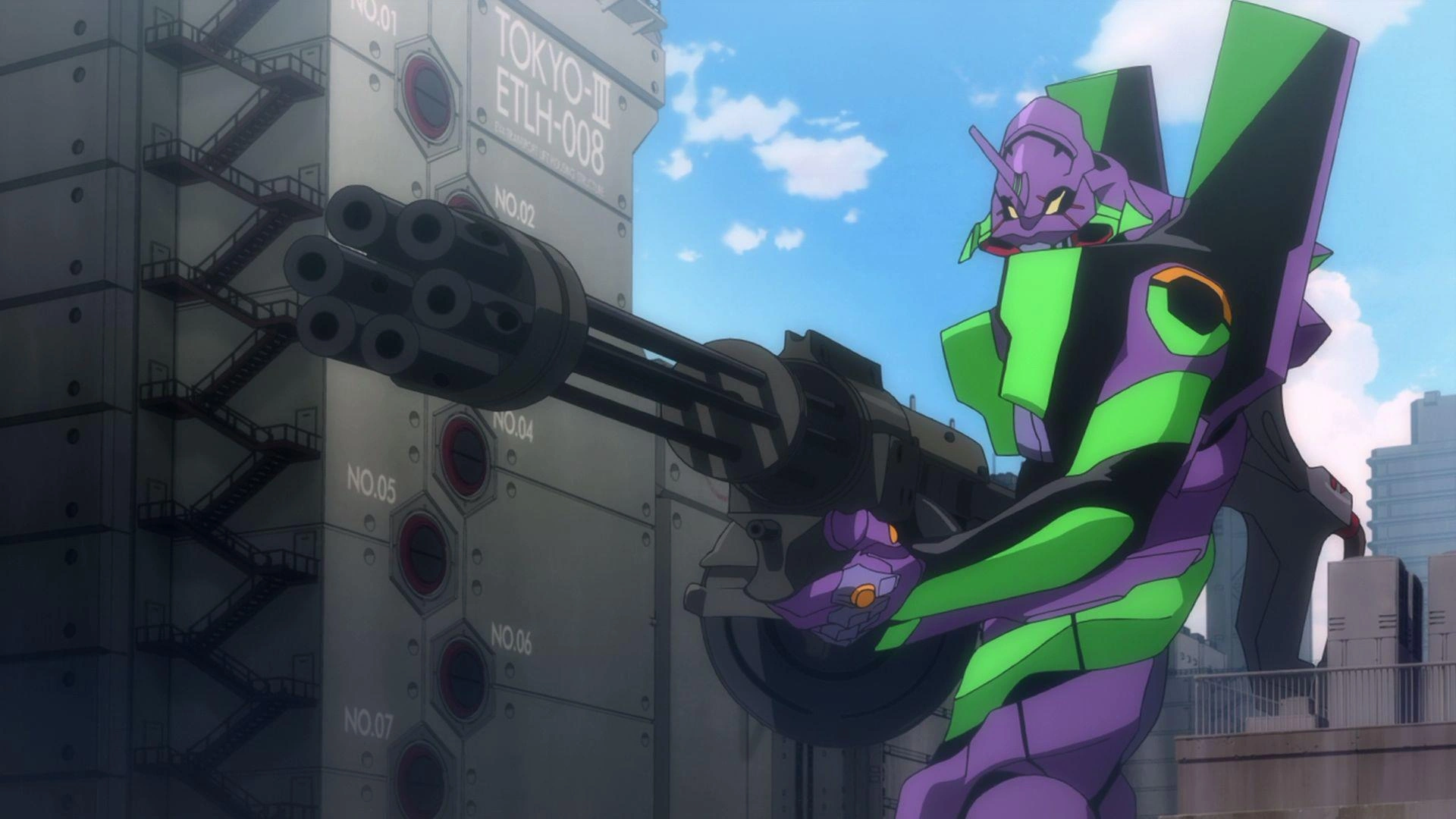 Image - Eva-01 gatling gun.png | Evangelion | FANDOM powered by Wikia