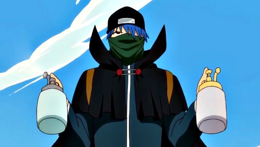 Image - Mystogan with mist guns.JPG | Fairy Tail Wiki | FANDOM powered ...