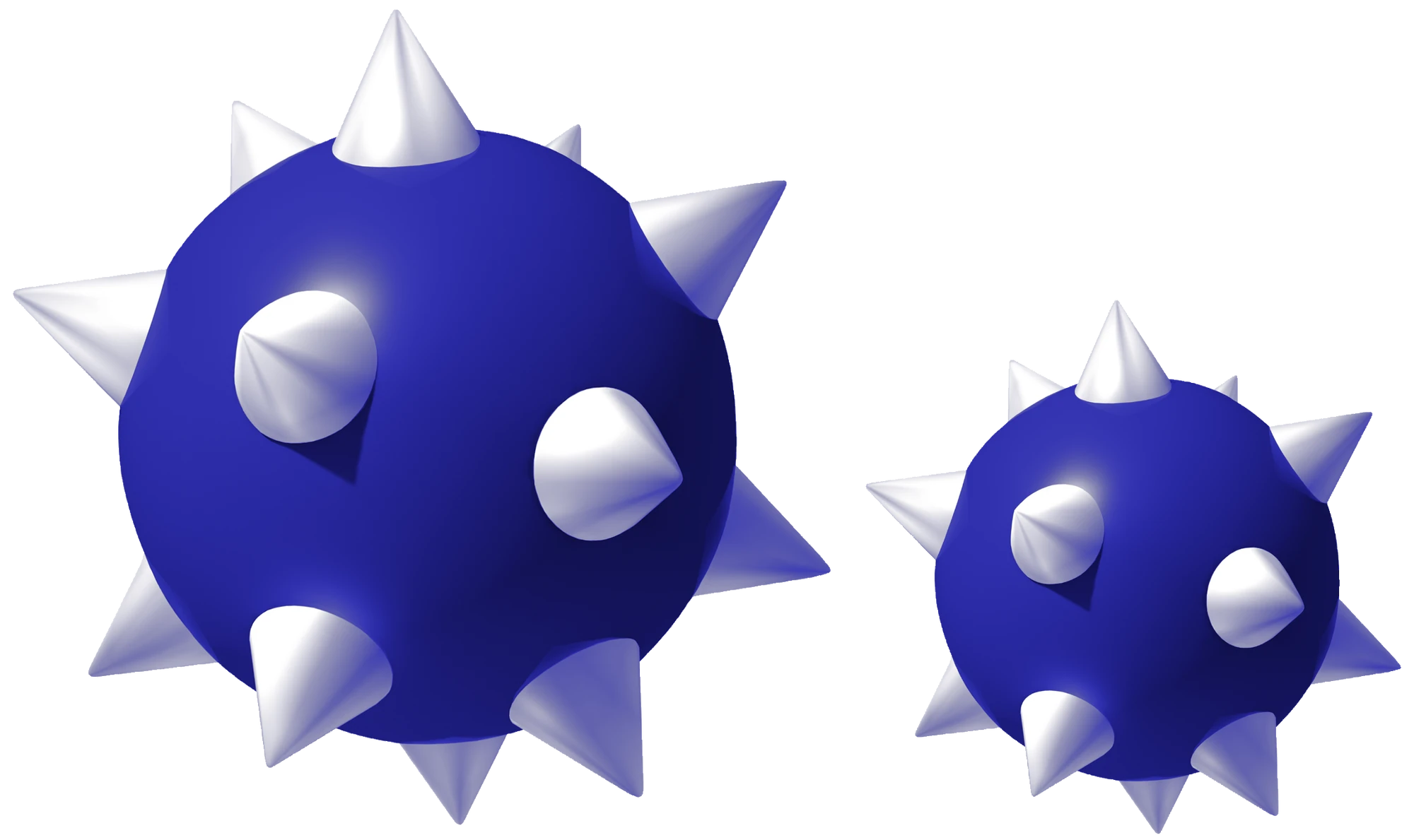 Image - Blue Spiked Balls Art.png | Fantendo - Nintendo Fanon Wiki ...