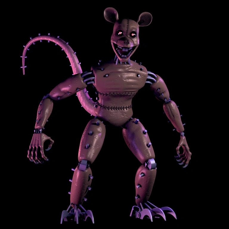 Image - Monster-Rat Brightened.png | Five Nights at Candy's Emil Macko ...